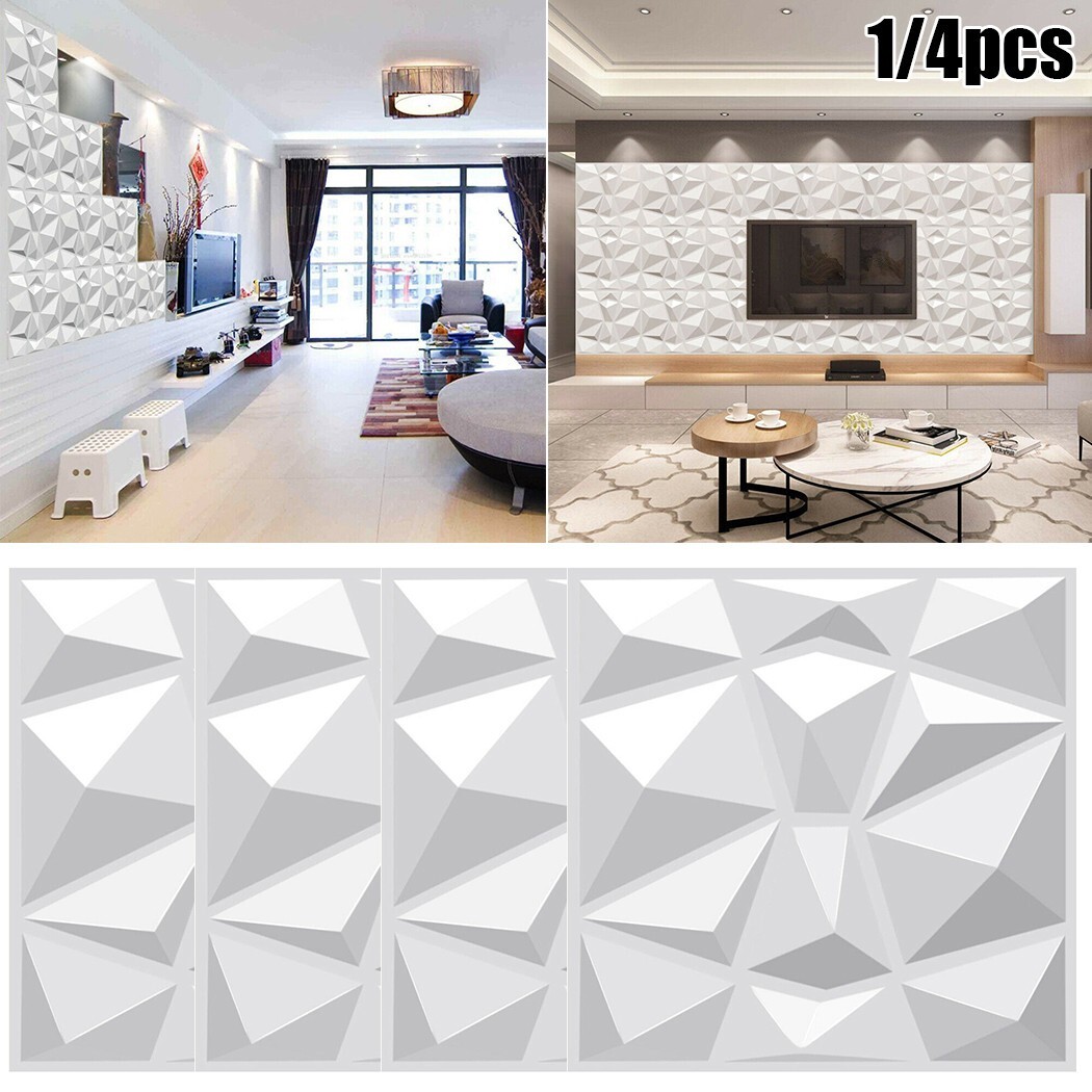 Modern 3d Wall Tiles Art3d White Wall Panels Modern 3D Wall Decor,