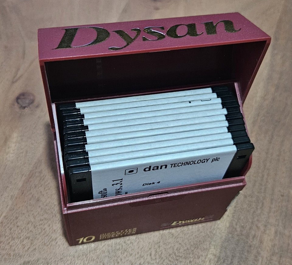 Vintage Microsoft MS-DOS 6 & Windows 3.1 Floppy Disk Set – Incl. Dysan ...