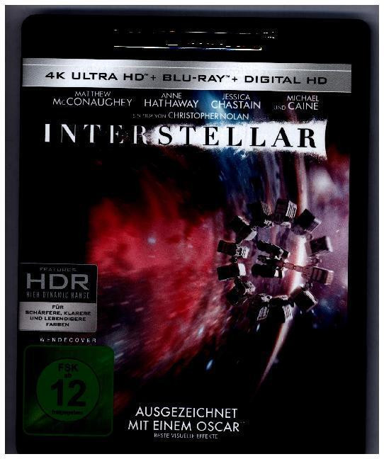 Interstellar 4K, 1 UHD-Blu-ray | Christopher Nolan | Deutsch | Blu-ray ...