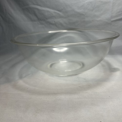 Vintage Pyrex Large Mixing Bowl # 326 Clear Glass 4 Qt 3.8 L | eBay