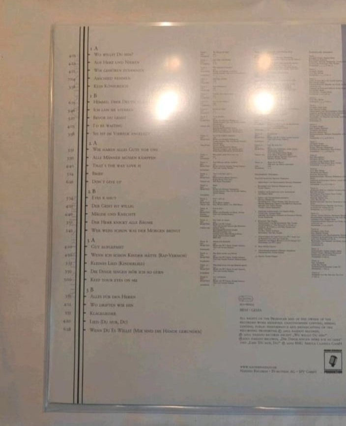 XAVIER NAIDOO - Zwischenspiel ALLES FÜR DEN HERRN 3 LP Vinyl ...