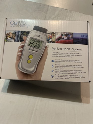 CAR MD VEHICLE HEALTH SYSTEM Model -#2110 w/ Box, Cable & Booklet ...
