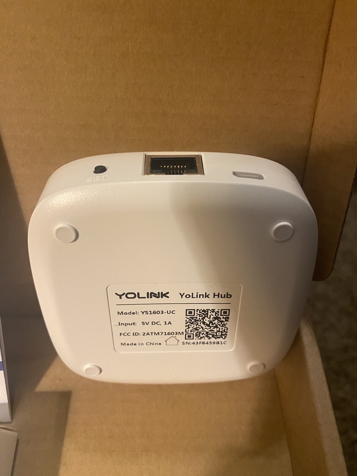 Open-Box-New YoLink Hub Only for YoLink Devices 1/4 Mile Smart Home ...