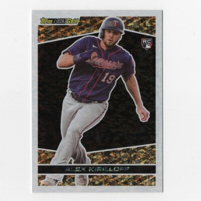 2021 Topps Black Gold Alex Kirilloff Rookie Card BGC-22 Minnasota Twins ...