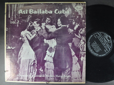 ORQ. DANZONES ANTONIO MARIA ROMEU Asi Bailaba Cuba, Vol 2 LATIN LP ...