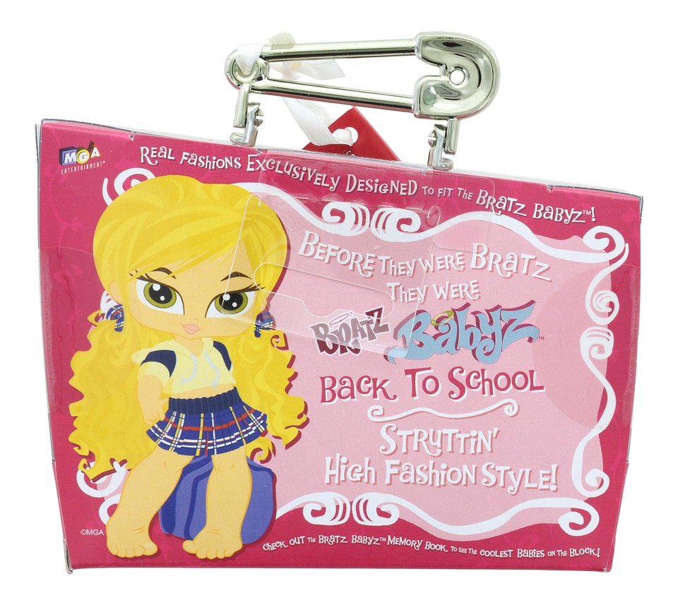 4 Bratz Babyz Fashion Pack Back to School, Spring Break Pajama Party ...