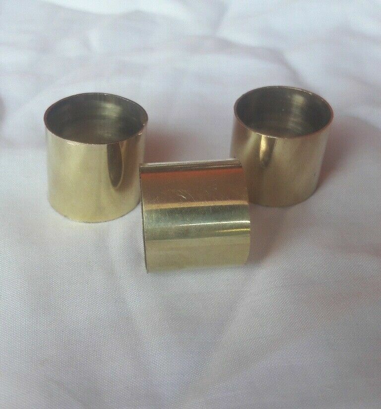 Walking Stick Collar 5 Pcs brass Ring Shaft Part Canes handmade solid ...