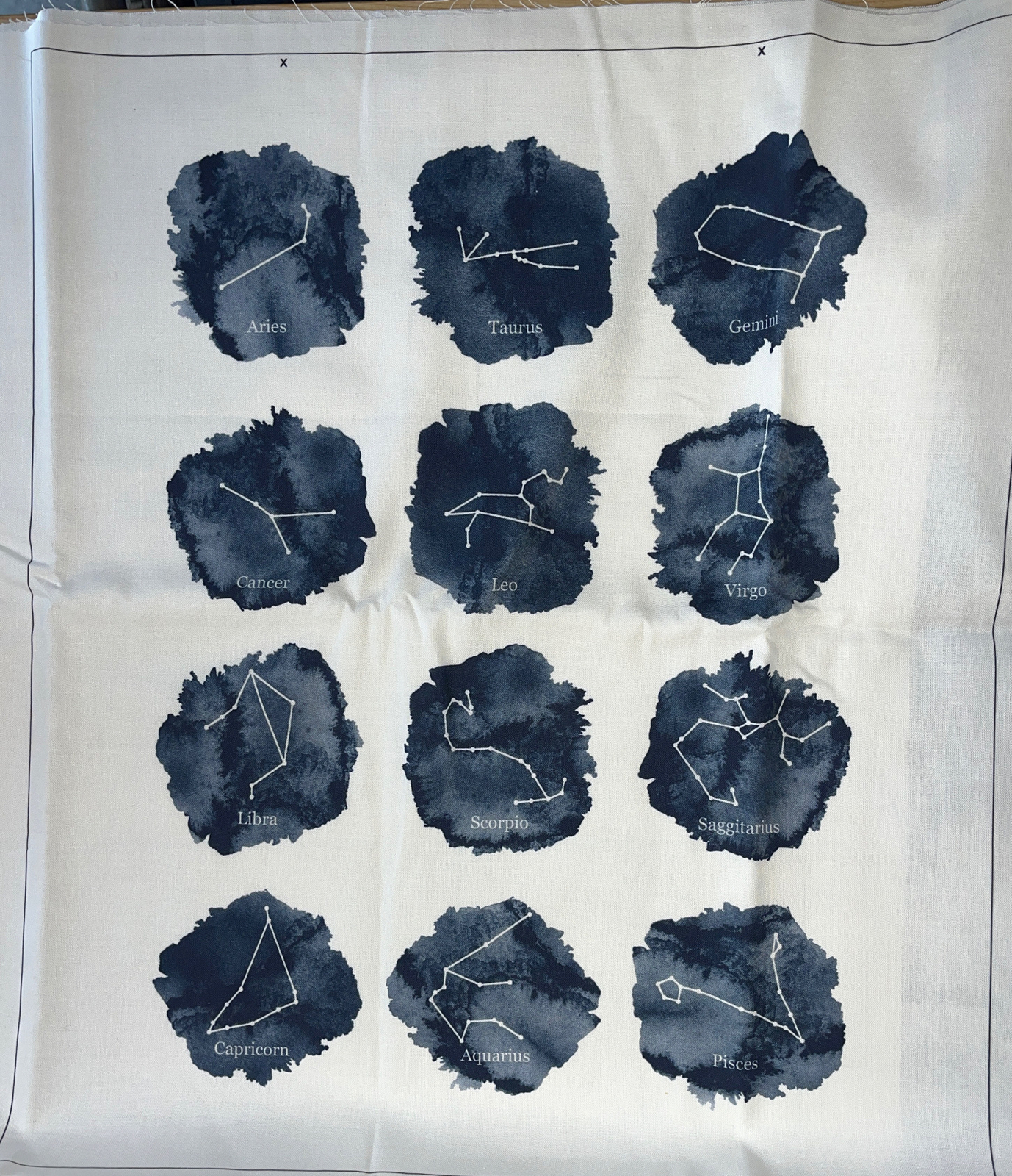 Tote Bag Quilt Kit Astrology Zodiac Signs Grocery Bag Quilting Crafts ...