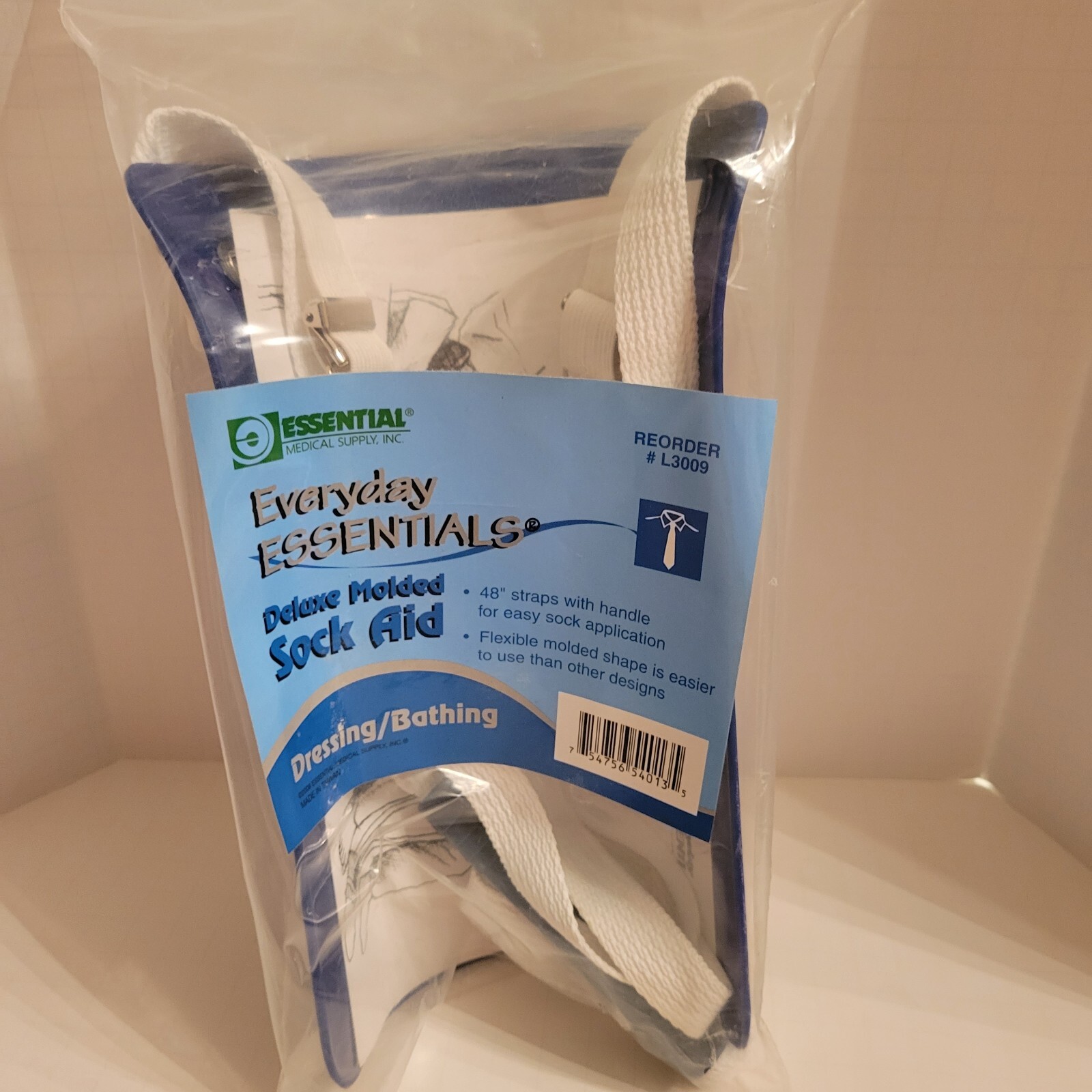 Everyday Essential Deluxe Molded Sock Aid Essential Medical Supply ...