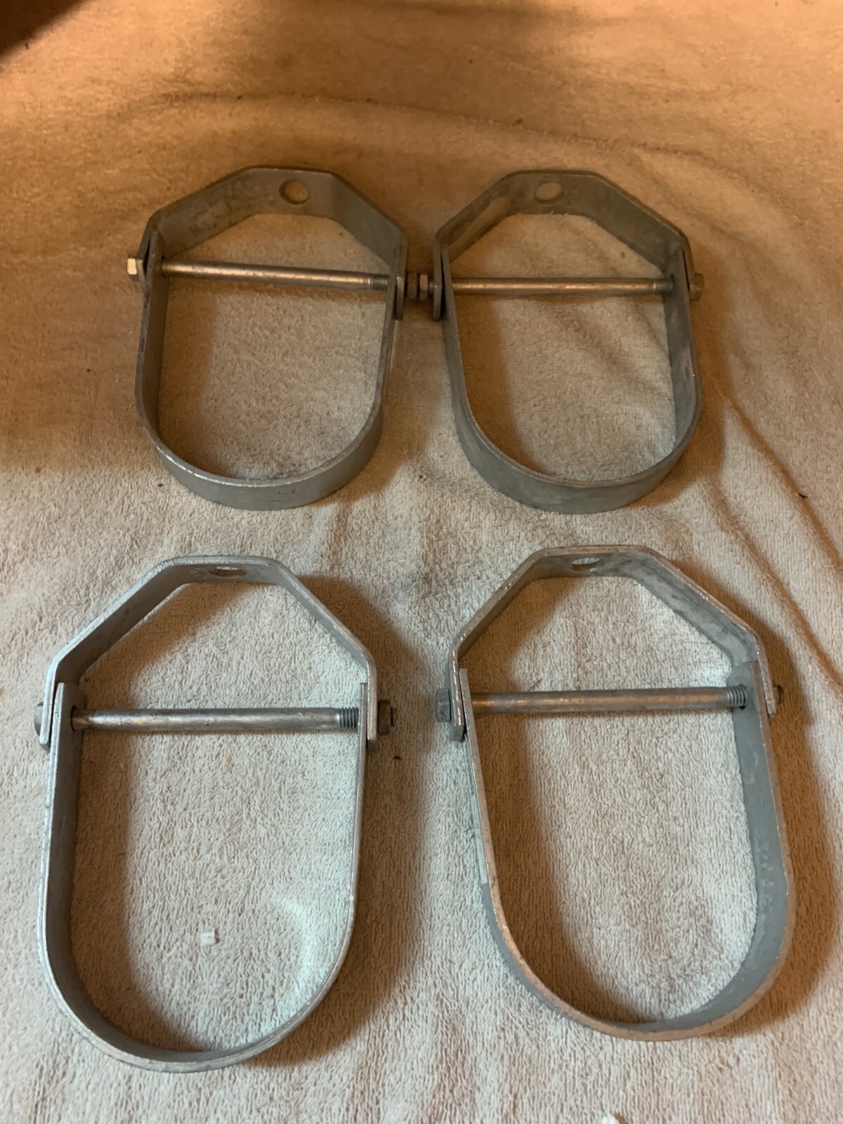 4” Clevis Hanger, Light Duty Electro Galvanized Steel (4Pack) | eBay