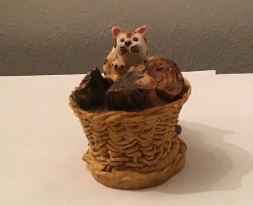 Peter Fagan Colour Box Fireside Friend Cat Log Basket | eBay