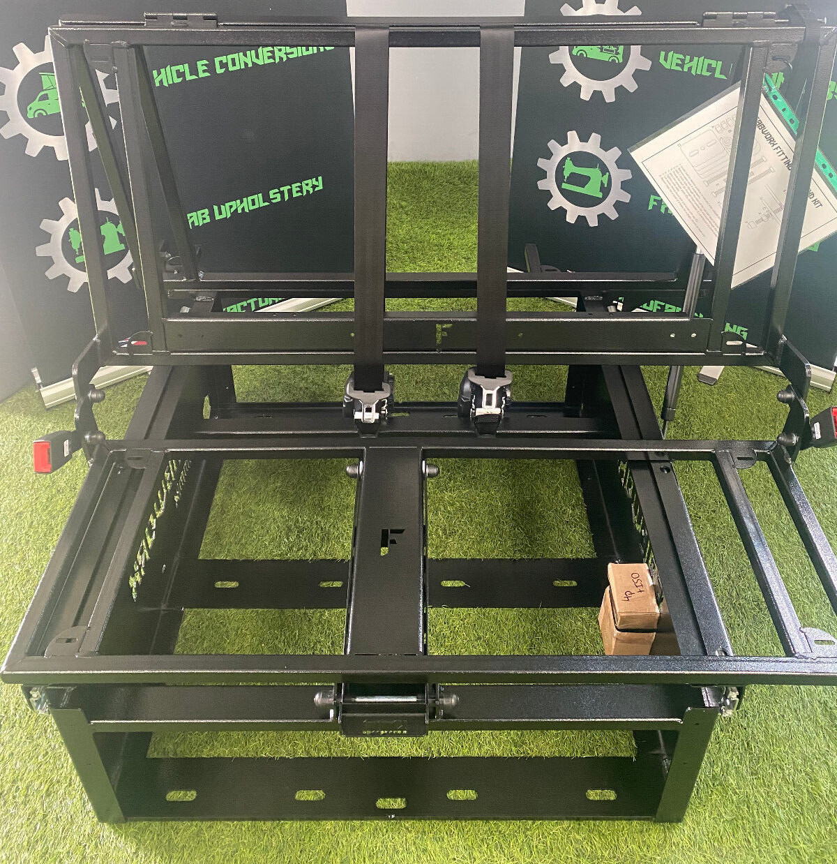 Camper van seat bed BASELINE Rock N Roll Bed ISO FIX FWX DIRECT ...