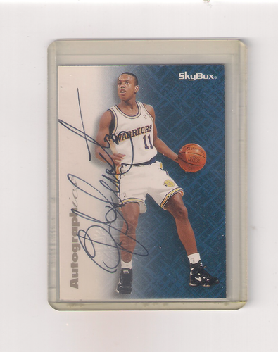 B.J. Armstrong Autograph Card 1996-97 Skybox Autographics Autograph ...