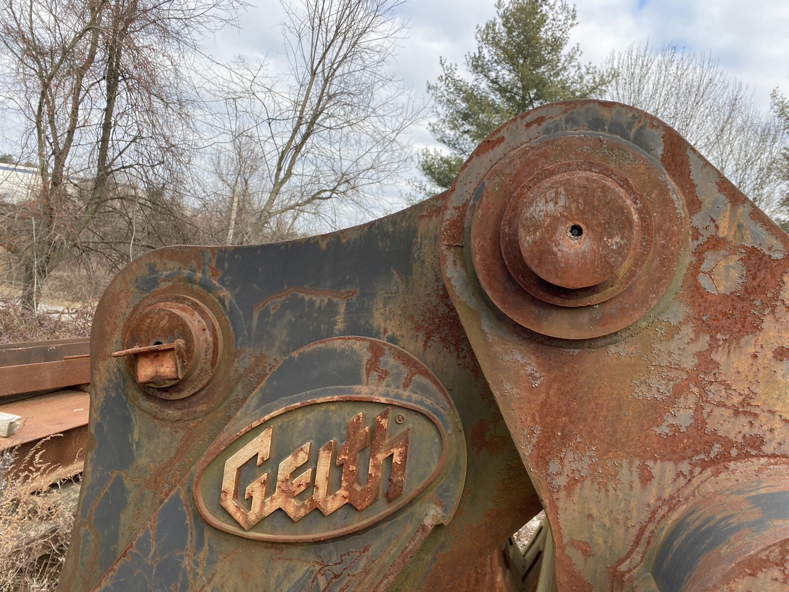 Geith 2 Over 3 Excavator Grapple Attachment | eBay