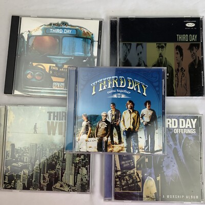 5 CD LOT THIRD DAY TIME WIRE COMING ME TOGETHER REUNION OFFERINGS ...