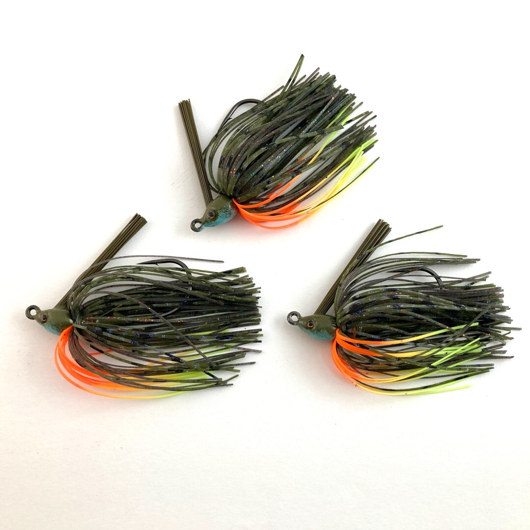 3-Pack Hand-Tied 5/16-oz. Bluegill Swim Jigs | eBay