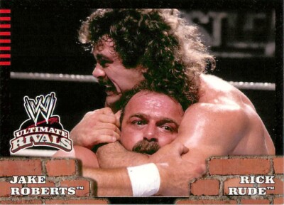 JAKE ROBERTS / RICK RUDE 2008 Topps WWE ULTIMATE RIVALS #81 | eBay