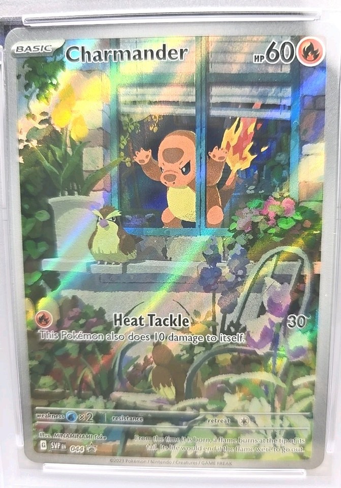 Obsidian Flames Charmander Pokemon ETB SVP 044 PSA 9 Mint | eBay