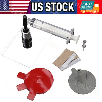 Car Windshield Chip Crack Glass Repair Kit DIY Tool for Windscreen ...