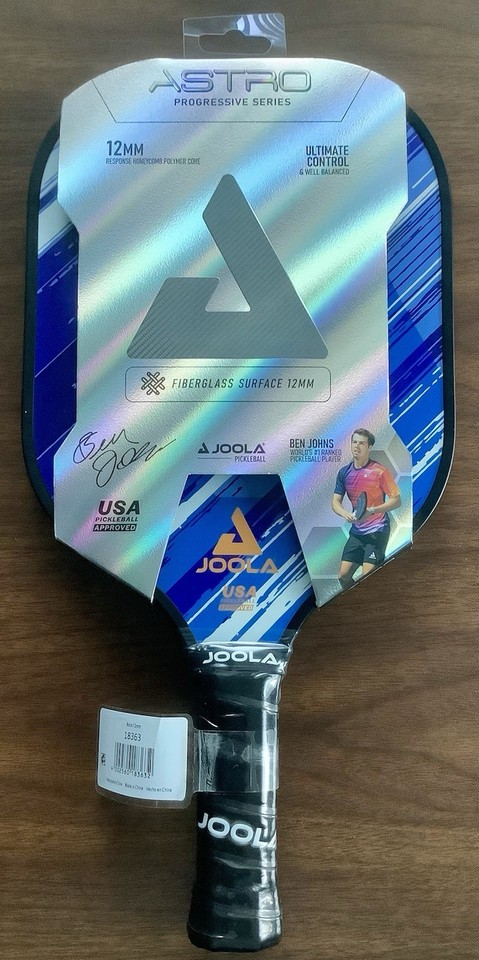 BRAND NEW JOOLA Ben Johns ASTRO FS 12mm Pickleball Paddle - Fiberglass ...