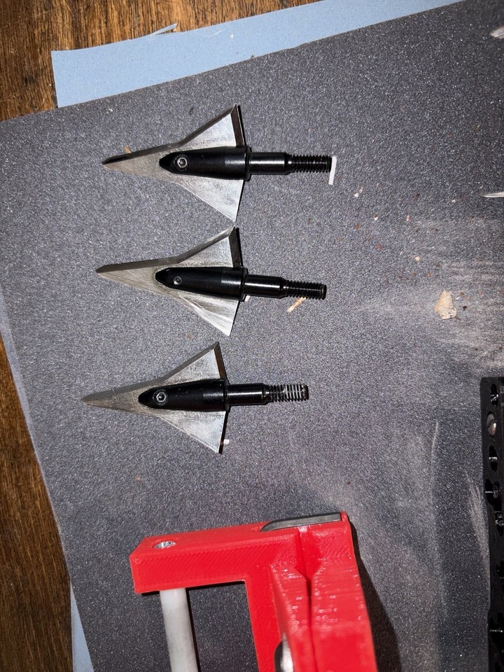 Helix Broadheads And Sharpener | eBay