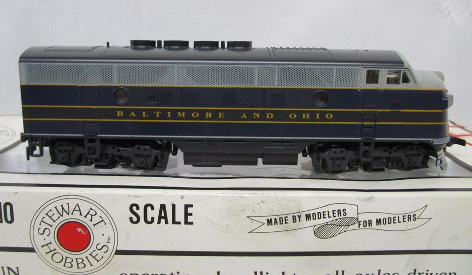 Stewart Kato HO Scale B&O Baltimore Ohio EMD F3 A Unit Diesel ...