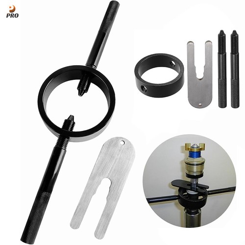Universal Motorcycle Fork Spring Compressor Tool Kit Radial Pin Spanner ...