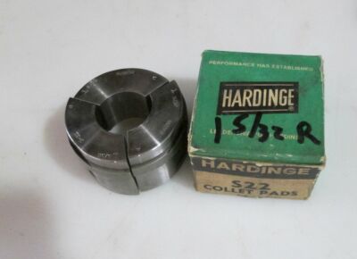 Collets - Hardinge S22 Collet Pads