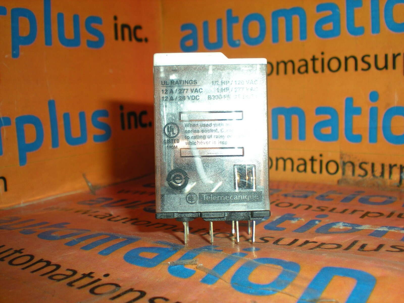 SCHNEIDER ELECTRIC RXM2AB2BD 24VDC 12A/250VAC 8-PIN 2 CO LED MINI RELAY ...