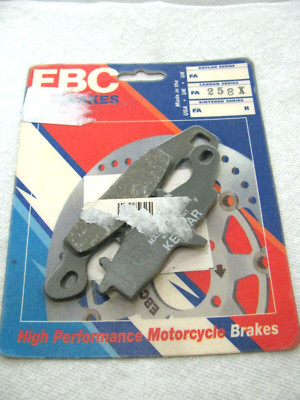 EBC FA258X X Series Carbon Disc Brake Pads for Kawasaki Suzuki models ...