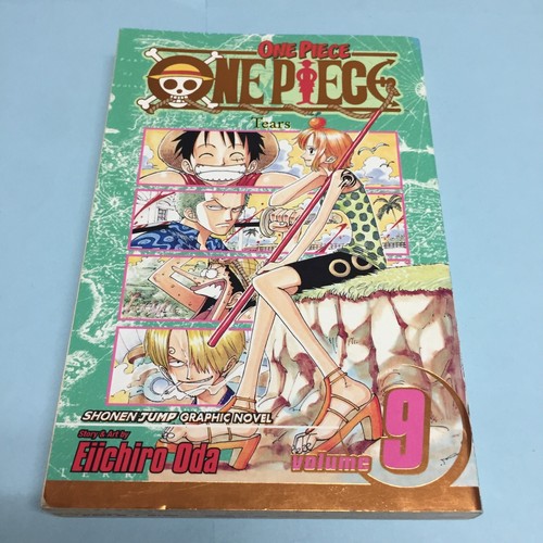 One Piece Volume 9 Gold Foil Cover 1st First Printing Edition Manga ...