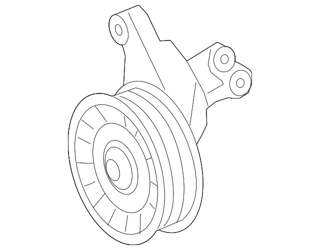 Mercedes-Benz 6422002070 Genuine OEM Serpentine Idler Pulley for sale ...