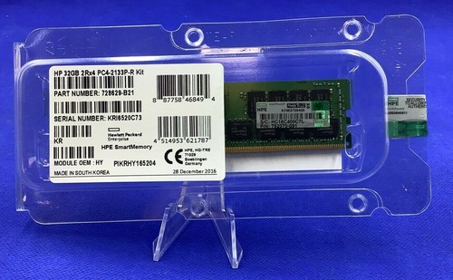 F/S 752370-091 HP 32GB 2RX4 PC4-2133P MEMORY 728629-B21 774175-001 | eBay