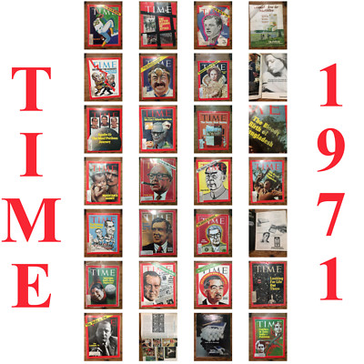 Vintage Time Magazine - 1971 - January to June - YOU PICK | eBay
