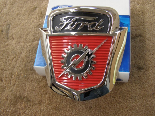 53 - 55 ford truck hood emblem for sale online | eBay
