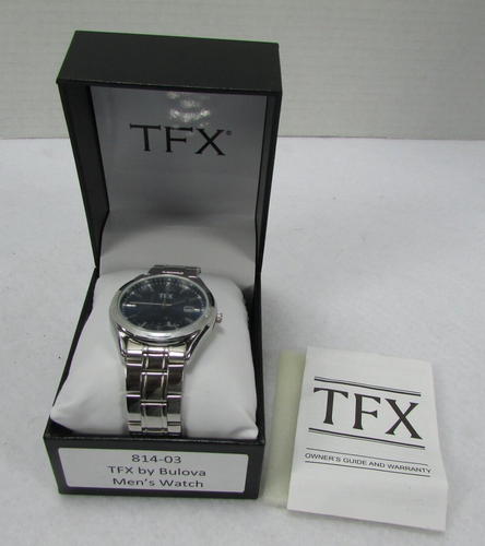 Corporate TFX by Bulova 36B107 Stainless Steel w/ Manual And Box | eBay
