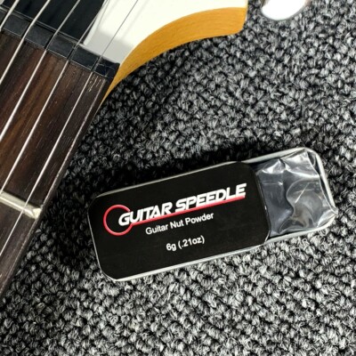 GRAPHITE POWDER LUBRICANT FOR GUITAR NUT FENDER GIBSON JACKSON SCHECTER ...