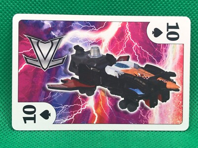 Spade 10 Lupinranger vs Patranger Power ranger playing card 2018 | eBay