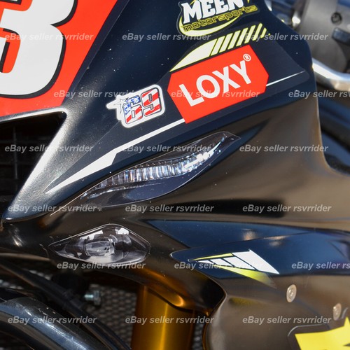 simulated headlight and running light decals sticker for yamaha R6 2017 ...