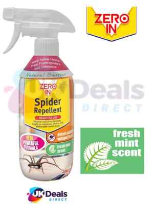 Zero In Ready To Use Spider Cobwebs Repellent Spray Stain Free Fresh ...