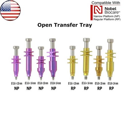 US Dental Impression Coping Open Tray Fit Nobel Biocare Conical ...