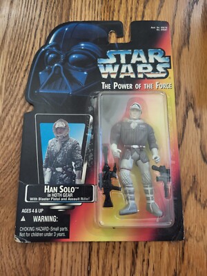 Kenner Star Wars - Han Sol in Hoth Gear w/ Pistol & Rifle - New - 1995 ...
