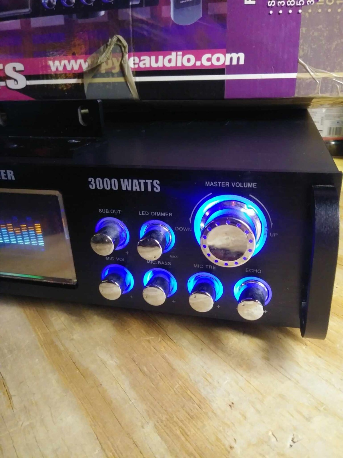 Pyle P3001at 2 Channel Pre-Amp/Processor Amplifier for sale online | eBay