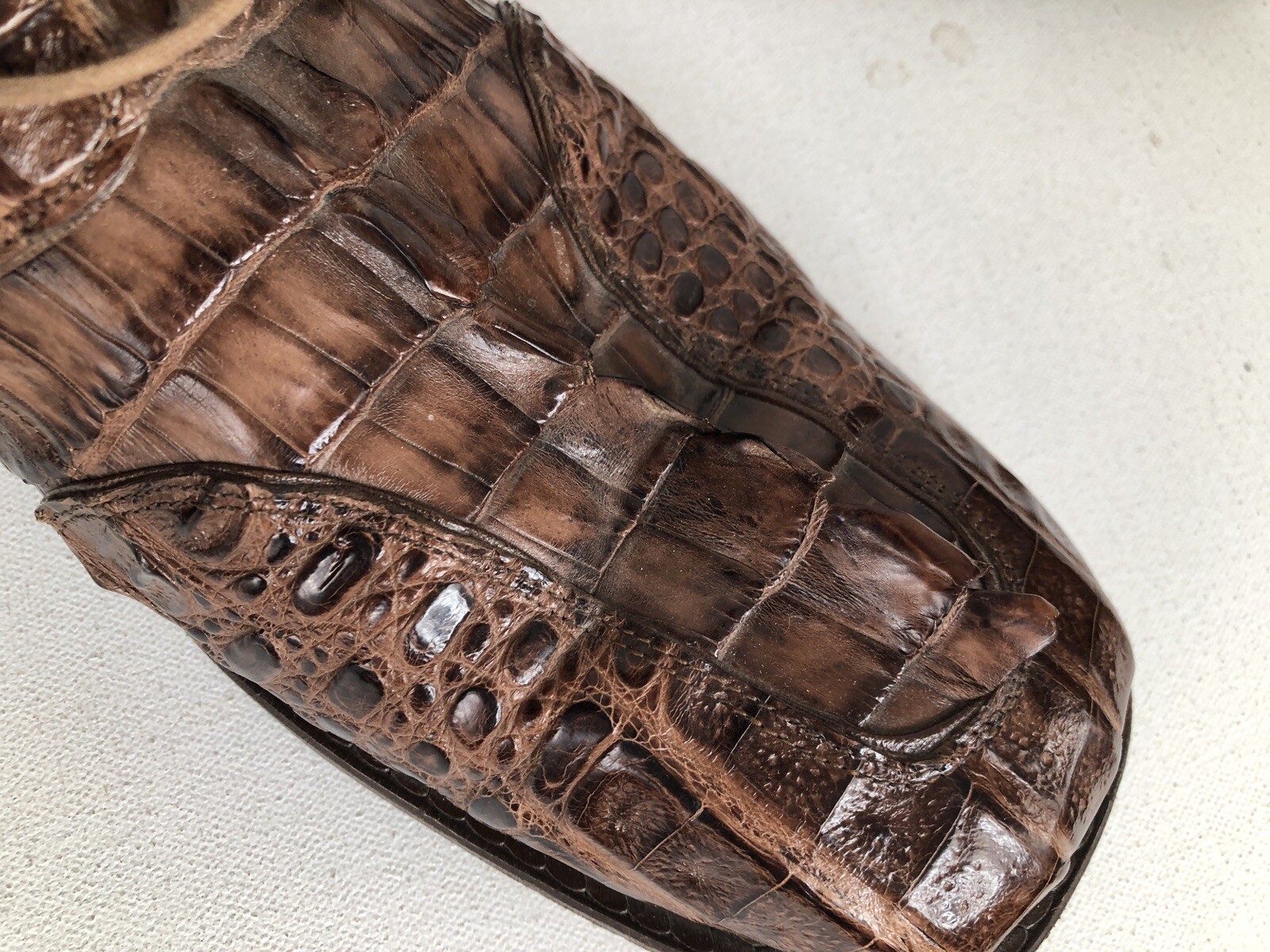 MAURI - Made in Italy Exotic ALLIGATOR / CROCODILE Me… - Gem