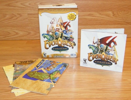 EverQuest (Evolution Edition) (3-Disc PC) Original Game Plus Expansion ...