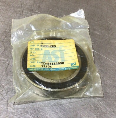 6908-2RS two side rubber seals bearing 6908RS ball bearing | eBay