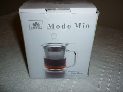 Casa Mia Modo Mia Tea Cup Borodilicate Glass in New Condition | eBay