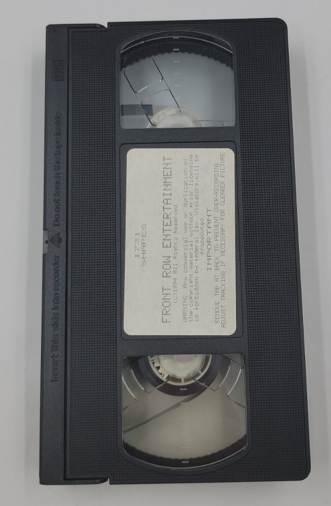 Shapes Watch 'N' Learn VHS VCR Video Ages 3-6 Education Home School | eBay