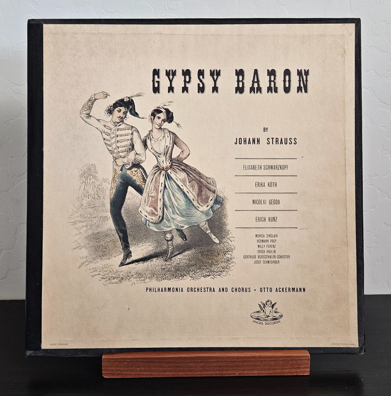 The Gypsy Baron - Johann Strauss (Angel 2 LP Box Set) 1958 | eBay