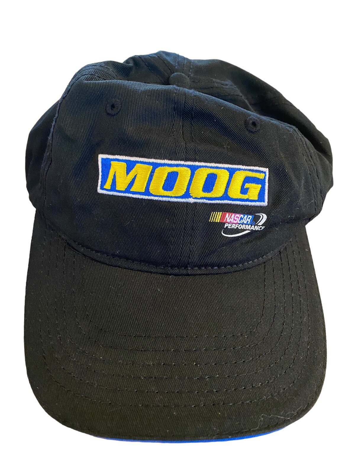 Advance Auto MOOG Nascar Performance Black Adjustable Baseball Cap | eBay